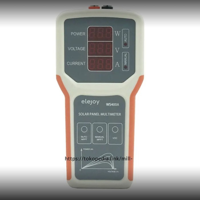 Jual Jual Solar Panel Multimeter / Panel Surya Tester / Elejoy Ws400A ...