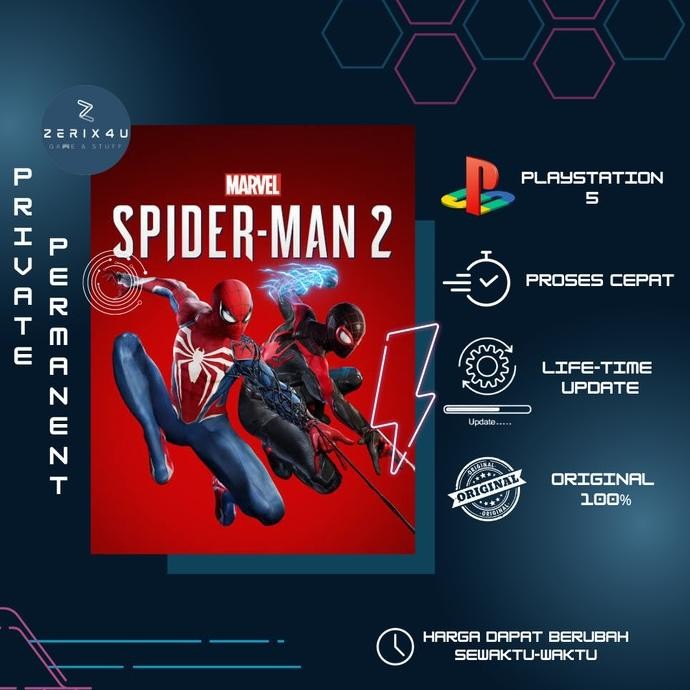 Jual REDEEM CODE MARVEL'S SPIDERMAN 2 PS5 PLAYSTATION 5 SPIDER-MAN II ...