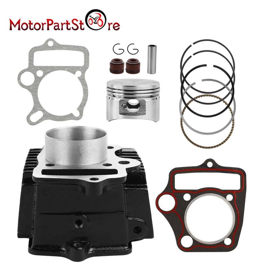 Jual 52.4mm engine cylinder piston rebuild kit for chinese 90cc 110cc ...