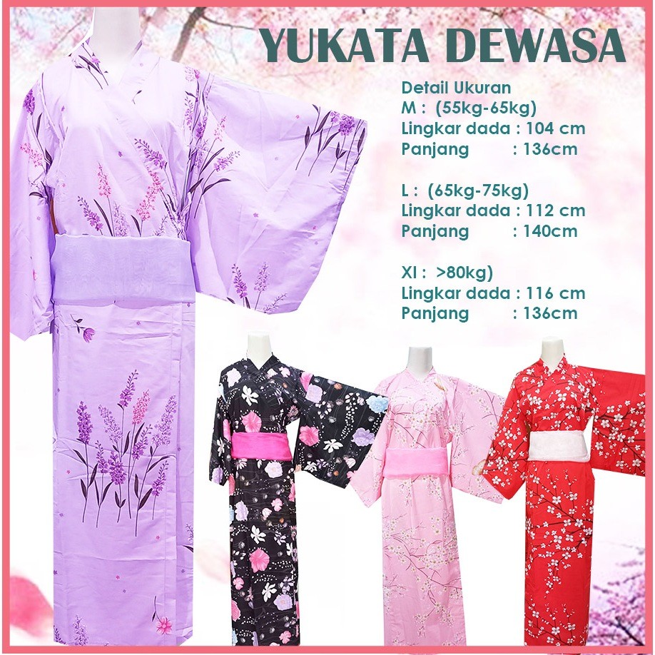 Jual Pakaian Sexy YUKATA / KIMONO DEWASA / MOHON BACA DESKRIPSI - Yukata Kimono Japan Jepang ...