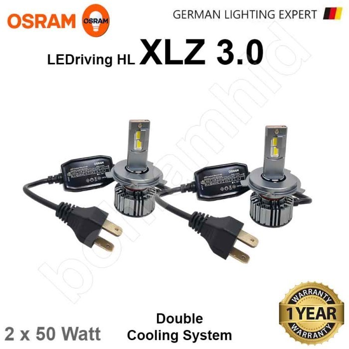 Jual LED Mobil H4 Hi/Lo OSRAM XLZ 3.0 PRO LEDriving HL 100W Bohlam Lampu LED 6000K Garansi ...
