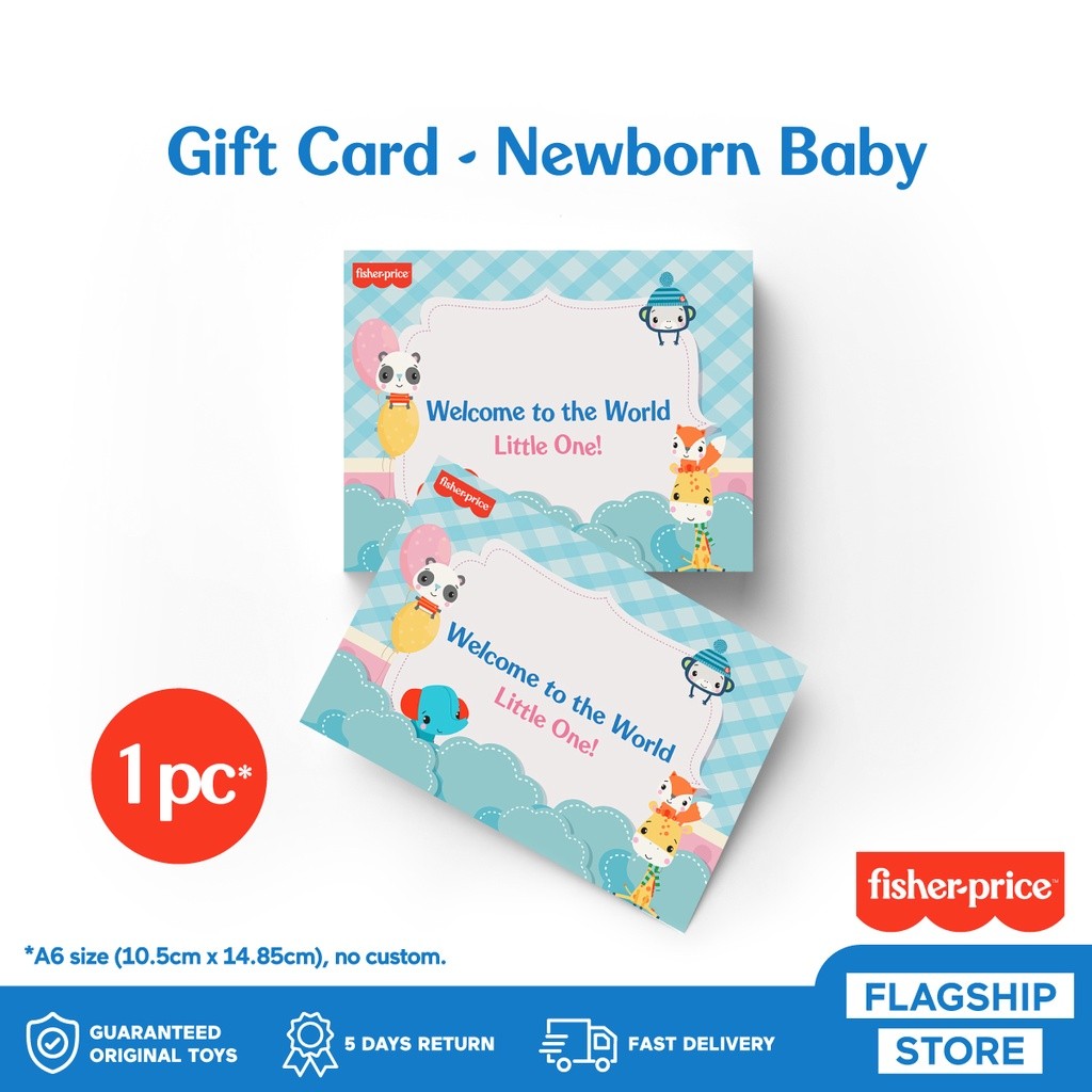 Jual Gift Card New Born Baby (no custom) | Shopee Indonesia