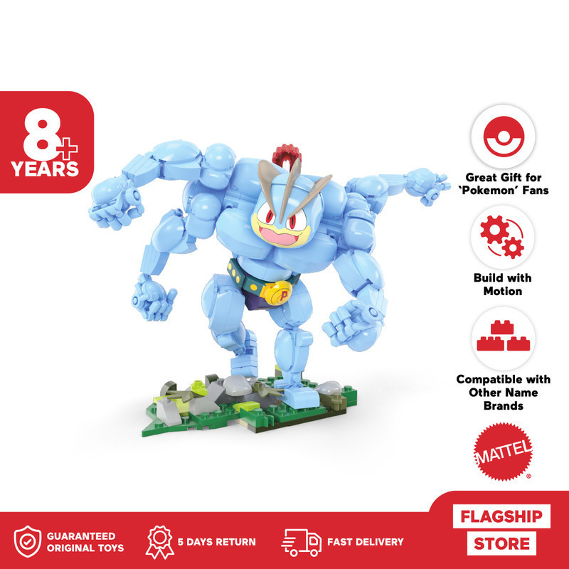 Jual MEGA Pokémon Machamp Building Toy Kit - Mainan Action Figure ...
