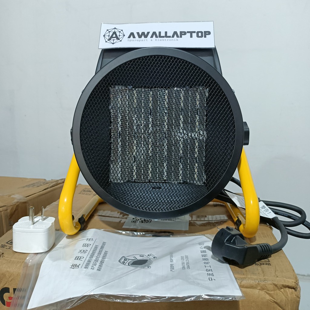 Jual blower 3kw pemanas PTC 3000w 220v heater udara ruangan loundry ...