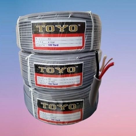 Jual Kabel Telepon 4C / PVC 4 pair isi 100 yard Roset / RJ-11 Isi 4 ...