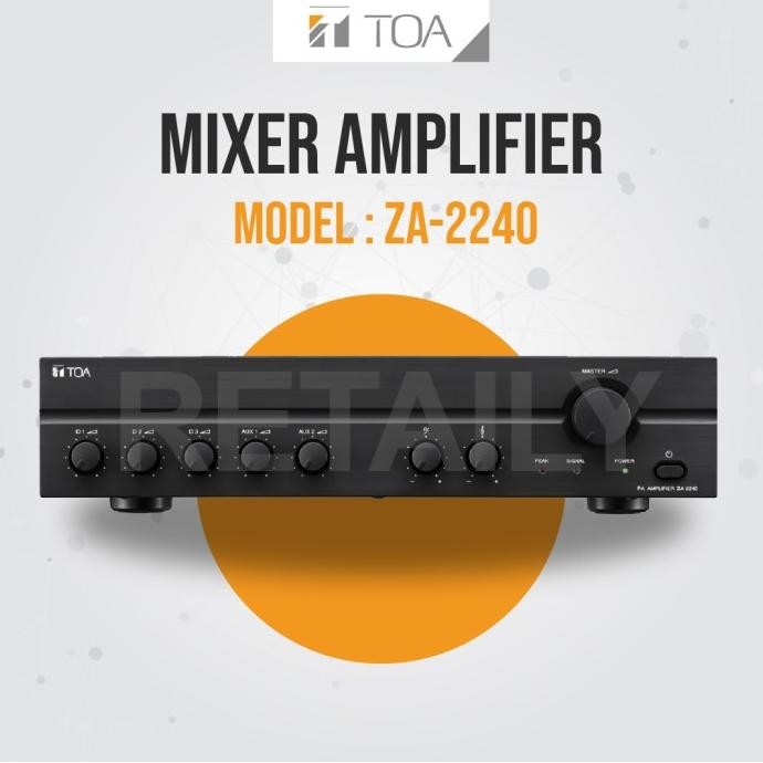 Jual Mixer Amplifier Toa Power Ampli Amplifier Model Za-2240 |Garansi Resmi Original Dan ...