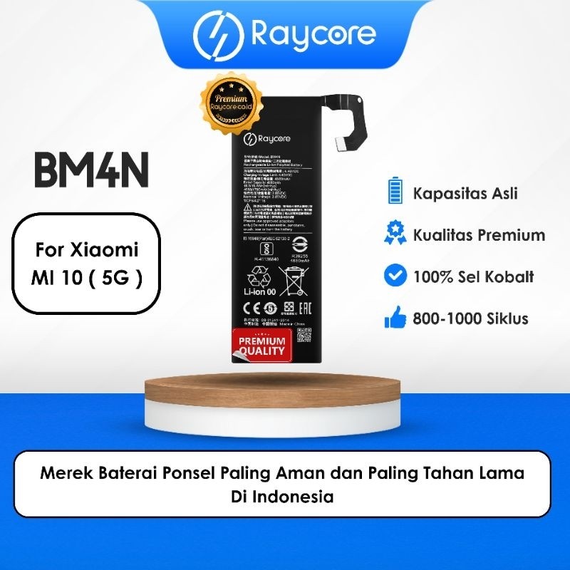 Jual Raycore - Baterai BM4N / Mi 10 5G / Mi 10 Pro | Shopee Indonesia
