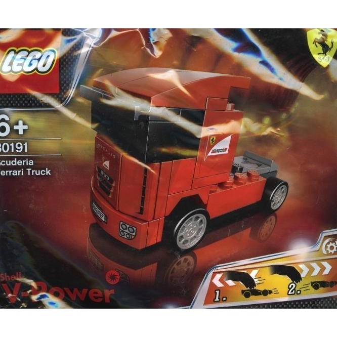 Jual Lego Shell - 30191 Scuderia Ferrari Truck | Shopee Indonesia