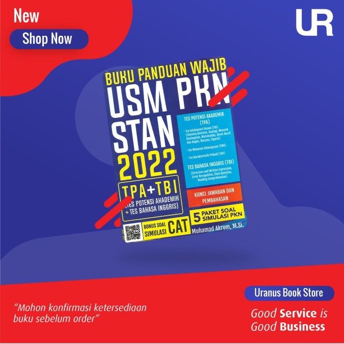 Jual BUKU PANDUAN WAJIB USM PKN STAN 2022 TPA+TBI | Shopee Indonesia