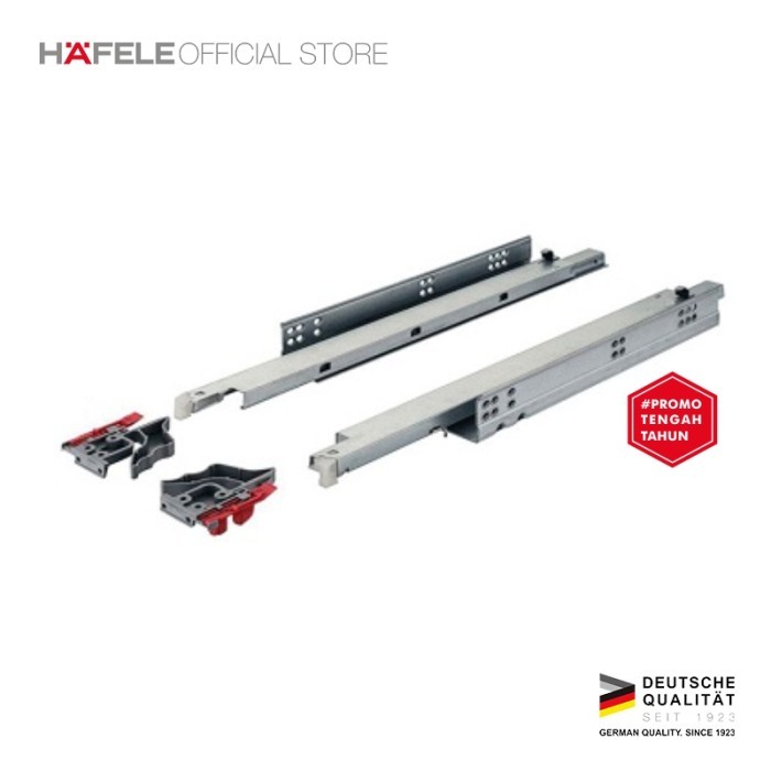 Jual #Mid-Year - Hafele Rel Tandem Single Extension- Concealed Runner ...