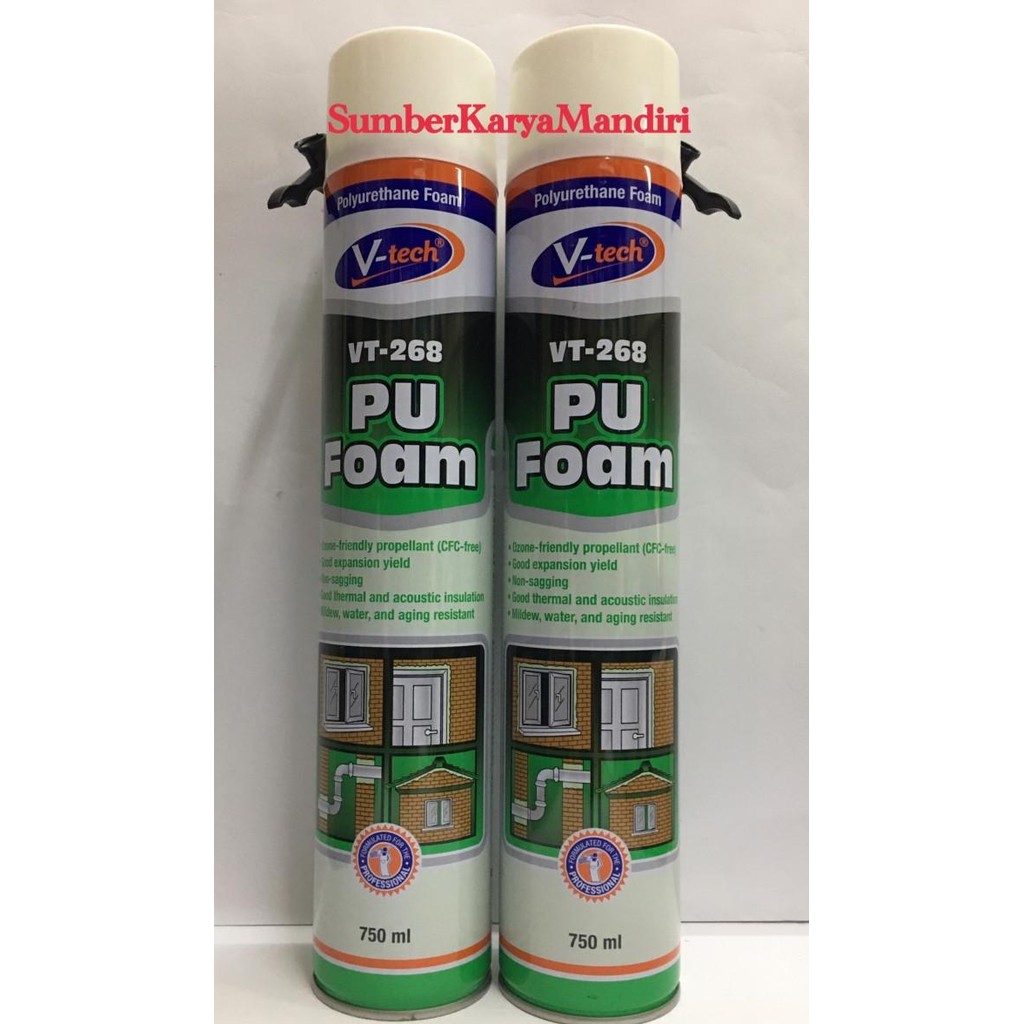 Jual Promo PU Foam Spray V-Tech VT-268 COD | Shopee Indonesia