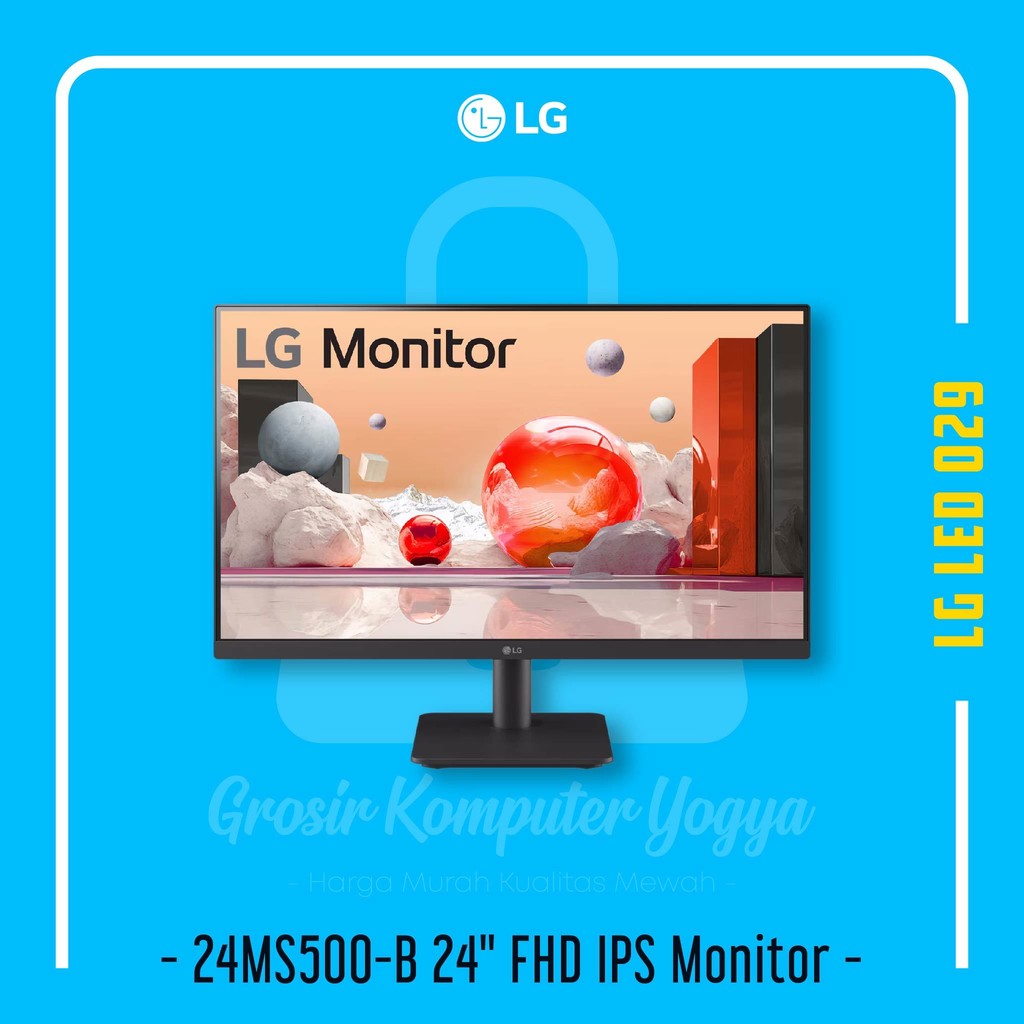 Jual LG 24MS500-B 24" FHD 100Hz 5ms GtG IPS Panel Monitor | Shopee Indonesia