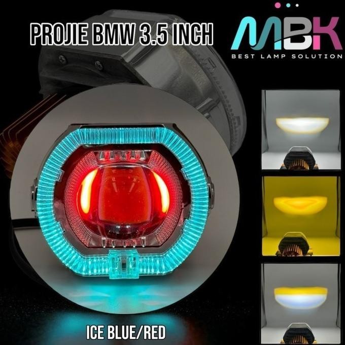 Jual Lampu Depan BILED Headlamp Projie Bi LED BMW 3.5 Inch | Shopee ...