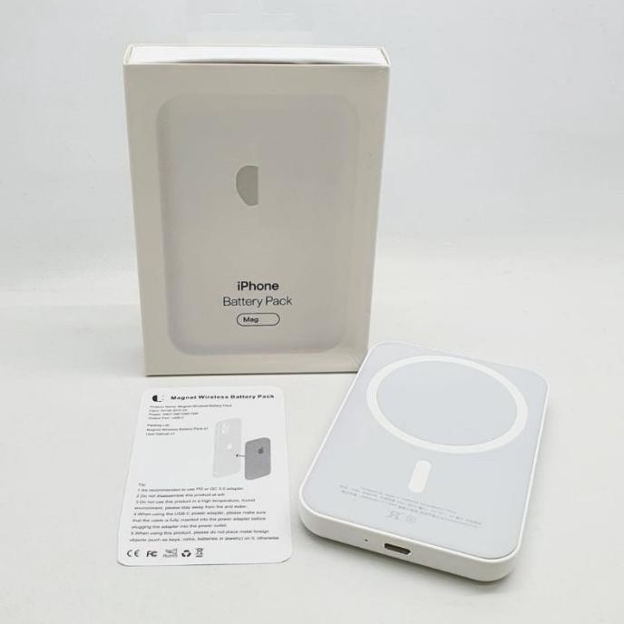 Jual NEW BATTERY PACK MAG FAST CHARGING WIRELESS CHARGER FOR IPHONE ...