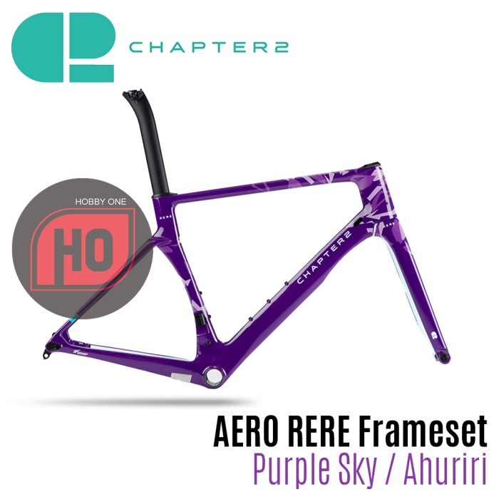 Jual CHAPTER 2 RERE Purple Sky Ahuriri Disc Brake Aero Frameset ...