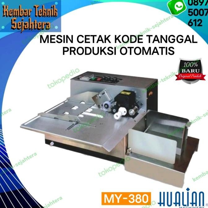 Jual MESIN CETAK HURUF DAN ANGKA TANGGAL PRODUKSI OTOMATIS/MY-380 ...