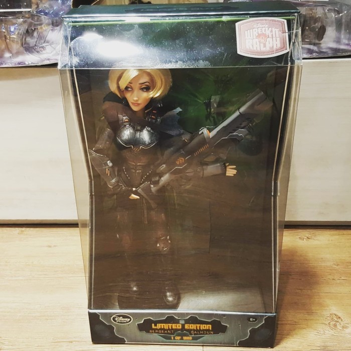 Jual Art Disney Store Wreck It Ralph 17 Inch Sergeant Calhoun Limited ...
