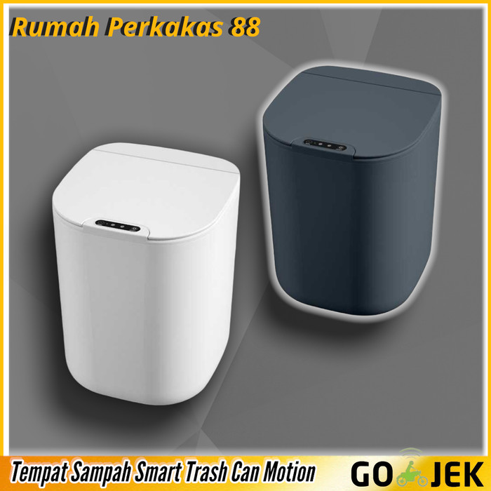 Jual Tempat Sampah Elektrik Otomatis Smart Trash Can Motion Sensor Dustbin | Shopee Indonesia