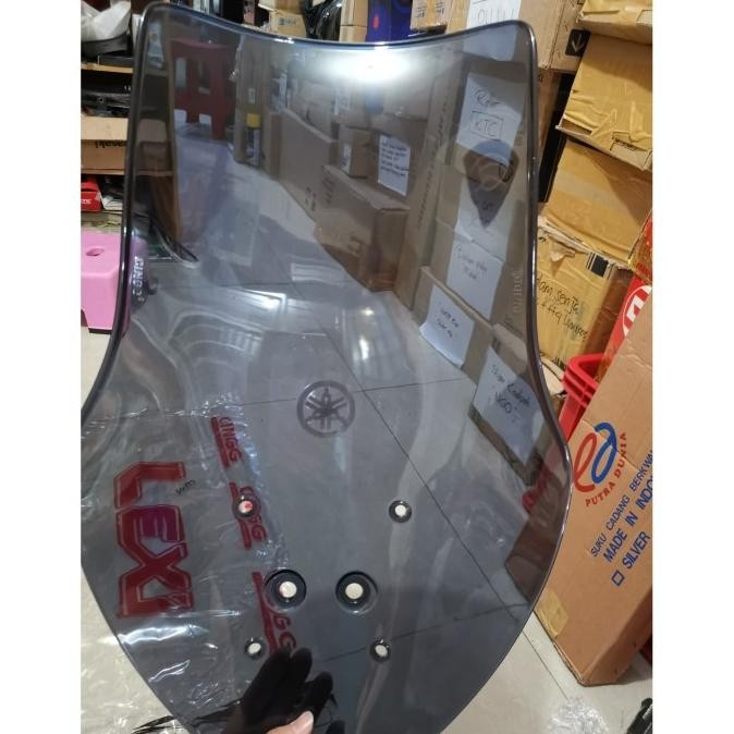 Jual Winshield Visor Yamaha Lexi Tebal Tinggi 55 Cm Model Ori Original ...