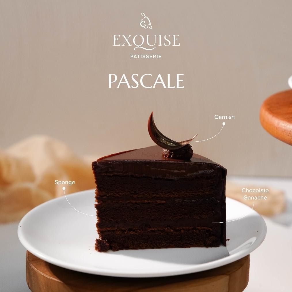 Jual Exquise Patisserie - Pascale Belgian Dark Chocolate Cake (Jakarta ...