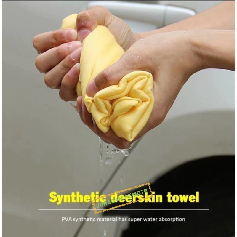 Jual Kanebo jumbo kanebo besar lap menyerap towel kanebo 43x32cm Canebo ...