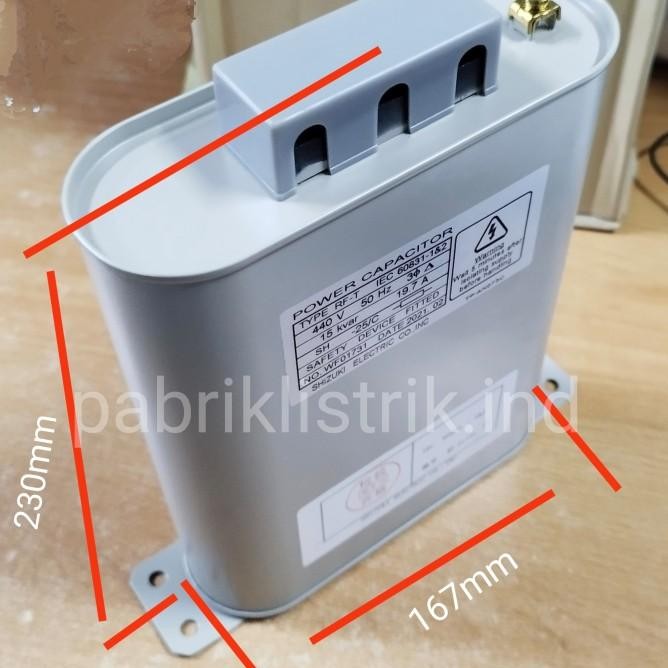Jual Capacitor Kapasitor Bank 15 Kvar Rf 3 Rf-T Shizuki Original Japan | Shopee Indonesia