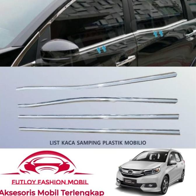 Jual LIST KACA SAMPING CHROME MOBILIO | Shopee Indonesia
