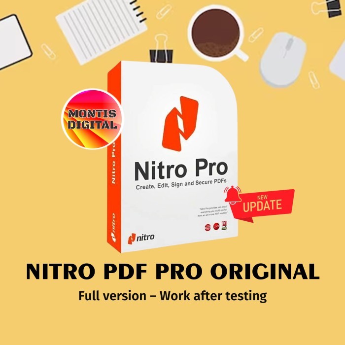 Jual DVD Nitro PDF Pro 14 ORIGINAL / NITRO PDF 13 FULL | Shopee Indonesia