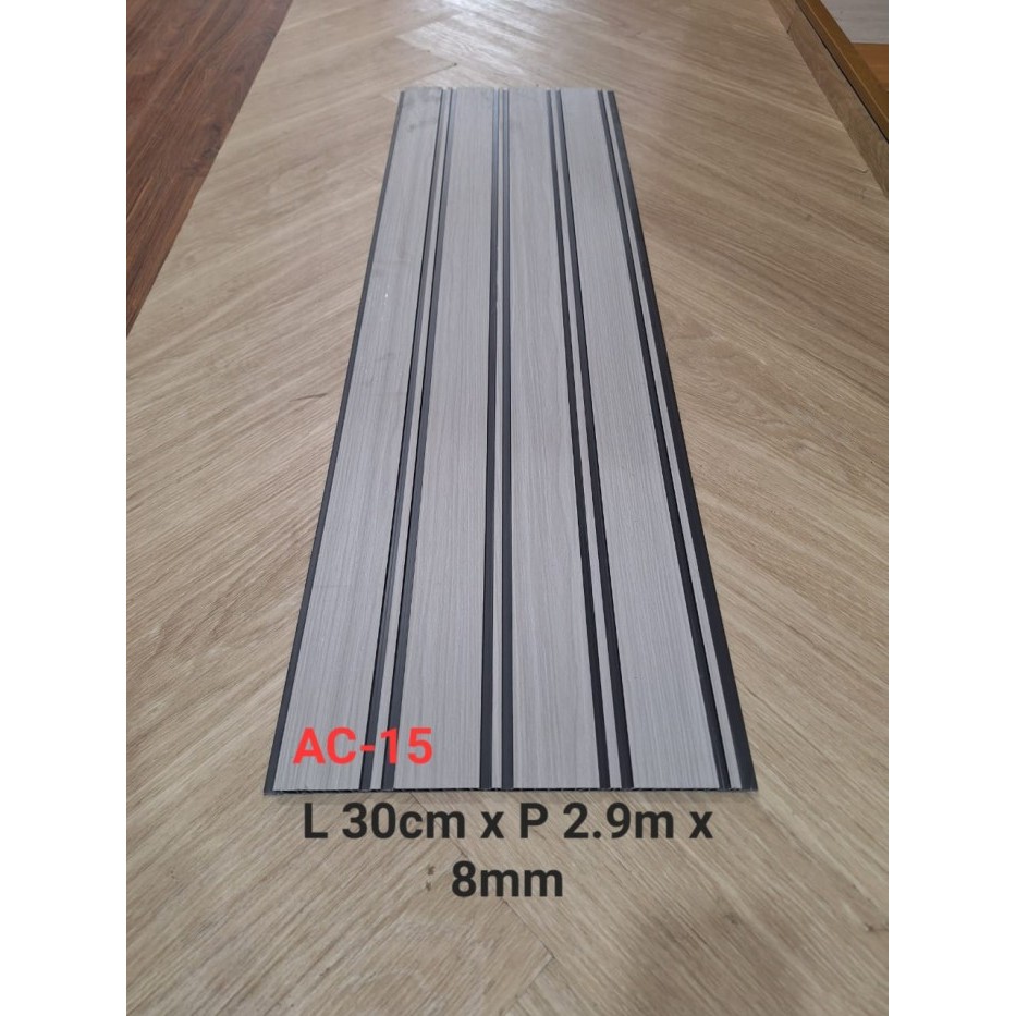 Jual Panel Pvc / Wallpanel Pvc 30Cm X 2,9M X 8Mm New | Shopee Indonesia