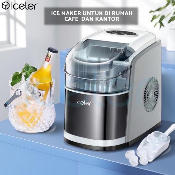 Jual Mesin Es Iceler Ice Maker 15Kg/Hari 6 Menit Es Jadi Original Dan ...