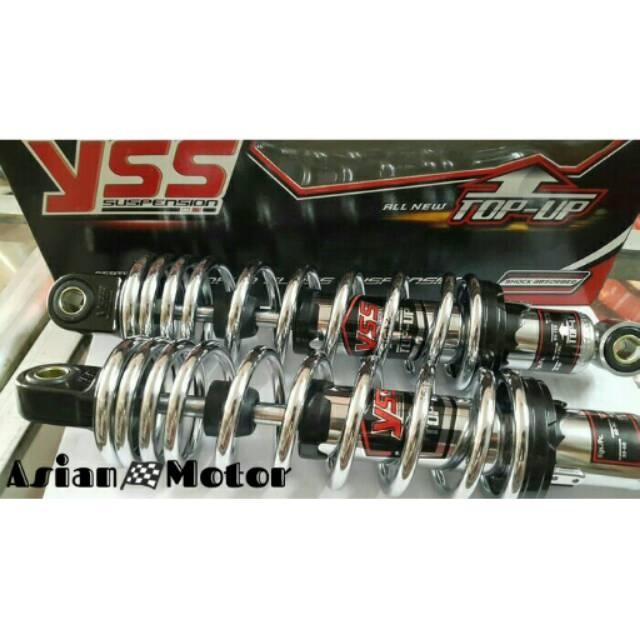 Jual Shockbreaker Yss All New Top-Up 340/280Mm Chrome Original | Shopee ...