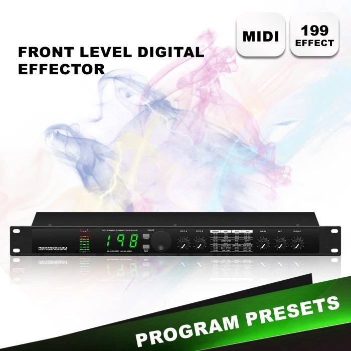Jual Efek Vocal Microverb 4+ Effect Vocal Kuping Besi Audio Effector ...
