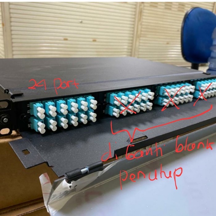 Jual panduit otb 24 port LC OM3/OM4 (FMD1 + 1ea FAP12WAQDLC) FREE 1ea ...