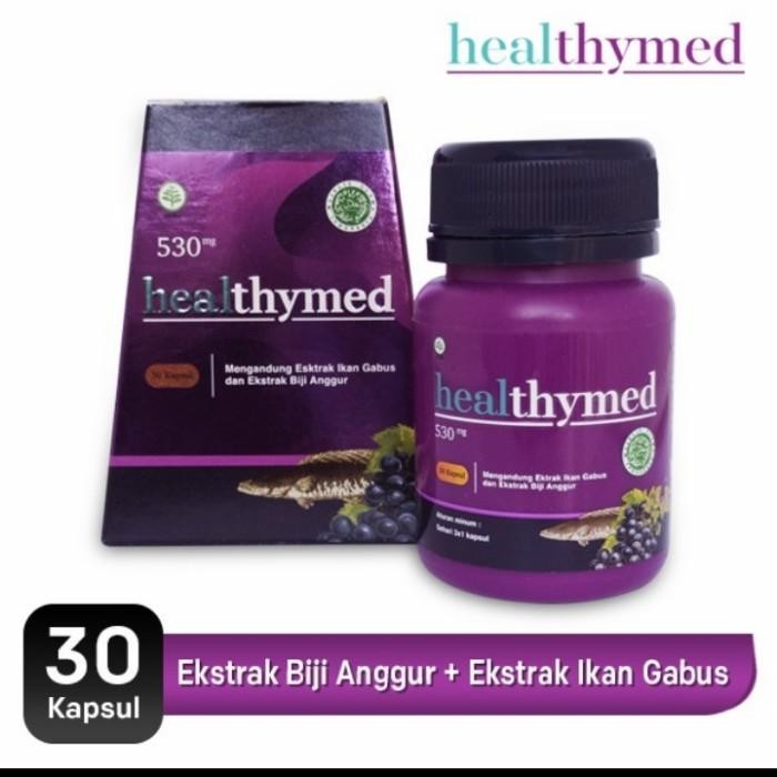 Jual Healthymed Ekstrak Biji Anggur + Ikan Gabus Antioksidan Protein ...