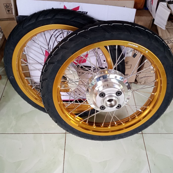 Jual velg jari jari Honda Megapro Primus plus ban ring 17 x250/215 plus ...
