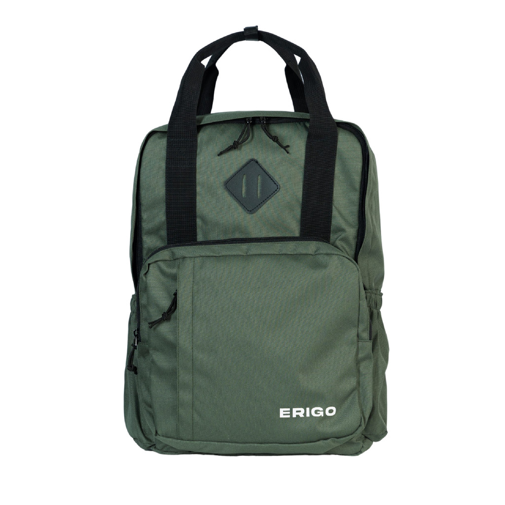 Jual Erigo Backpack Osaka Olive Unisex | Shopee Indonesia