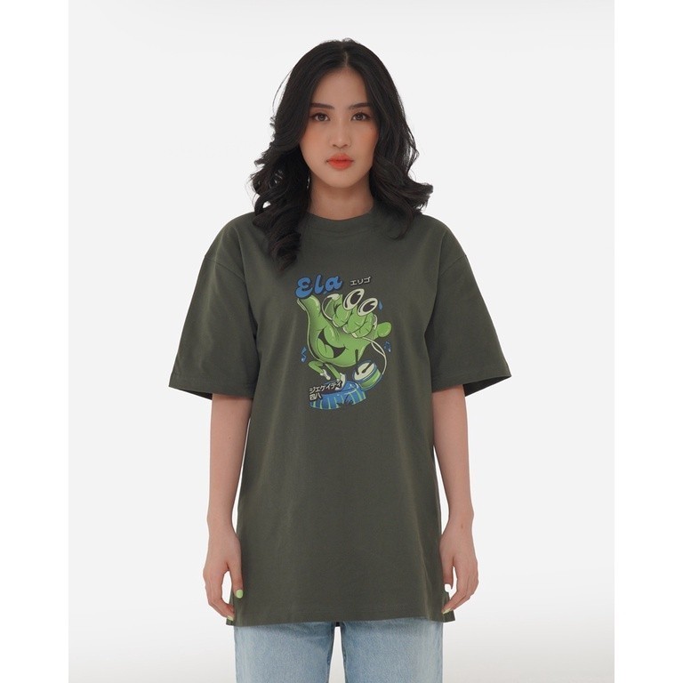 Jual Erigo T-Shirt Oversize | JKT48 Ella Deep Dephts - Kaos Oversize Unisex | Shopee Indonesia