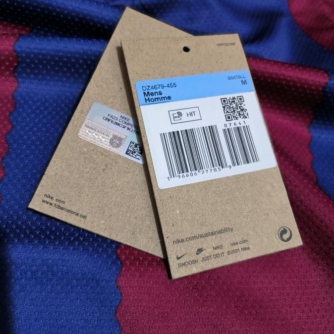 Jual Jersey Original Basket Nike Barcelona FCB Basketball SA | Shopee ...