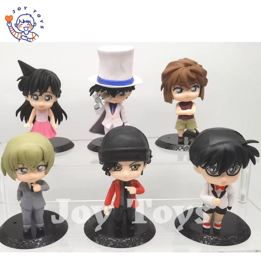 Jual DETECTIVE CONAN CHIBI 6 PCS 160 ANIME FIGURE TOYS | Shopee Indonesia