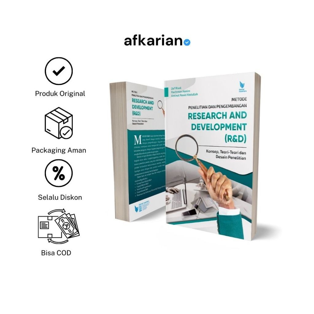 Jual Metode Penelitian dan Pengembangan Research and Development (R&D ...