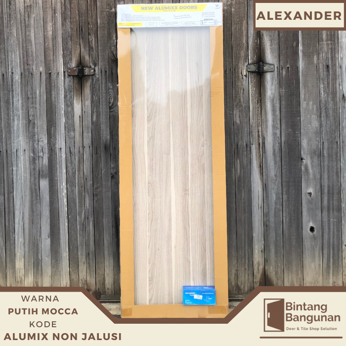 Jual Pintu Kamar Mandi PVC Premium Allumix ALEXANDER - 67x195 | Shopee Indonesia
