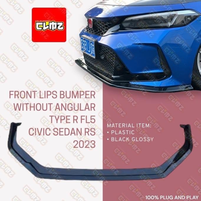 Jual Front Lips Bumper Type R Fl5 - V01 - Honda Civic Sedan Rs Fe 2022+ | Shopee Indonesia