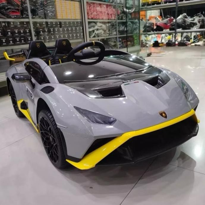 Jual pmb toys mobil aki lamborghini mainan anak mobil aki remote ...