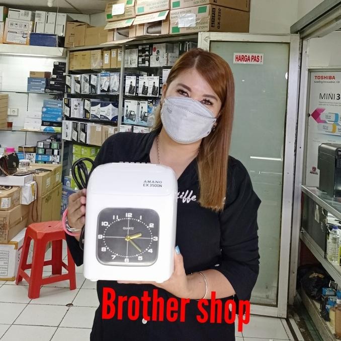 Jual Mesin Absensi Kartu Amano Ex 3500N Original Dan Terpercaya ...