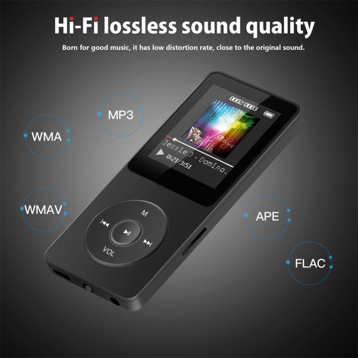 Jual Bluetooth Mp3/Mp4 Player HiFi DAP Portable Dengan Port USB Dan ...