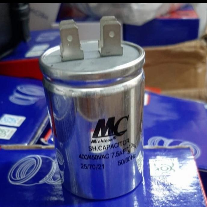 Jual Promo Kapasitor ac 7.5uf 400/450 vac mc COD | Shopee Indonesia