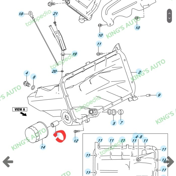 Jual Baru Baut Filter Oli New Carry Pick Up 2019----- Asli Originall ...