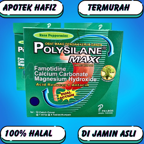 Jual PHAROS POLYSILANE MAX TAB - 40's | Shopee Indonesia