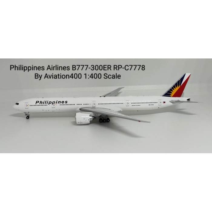 Jual Philippines Airlines B777-300ER RP-C7778 By Aviation400 1:400 ...