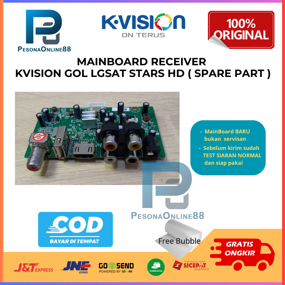 Jual Mainboard Receiver Kvision GOL LgsatSs HD (Spare Part) | Shopee ...